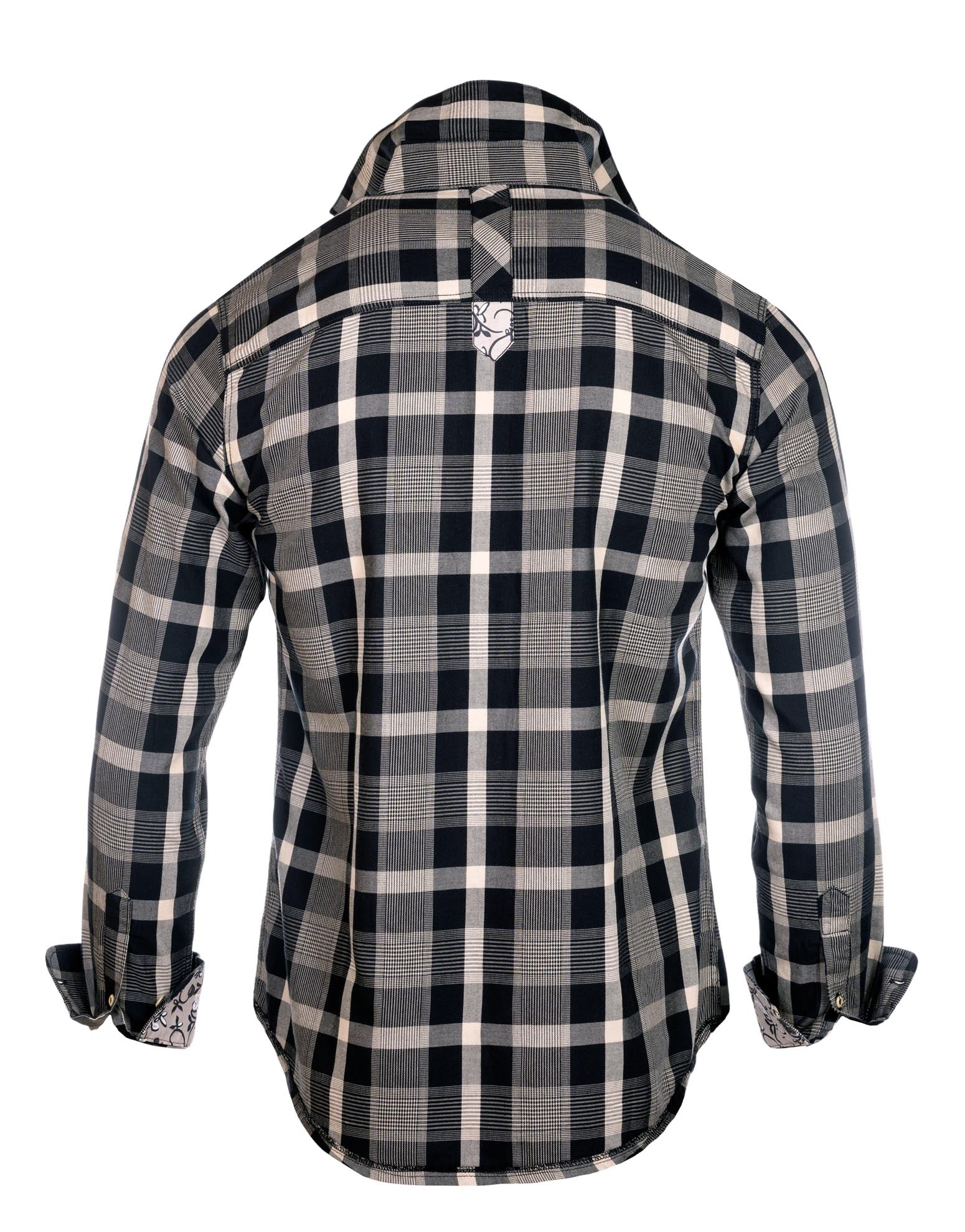 Mens Plaid Button Up Fashion Shirt | Join our Gang by Rock Roll n Soul