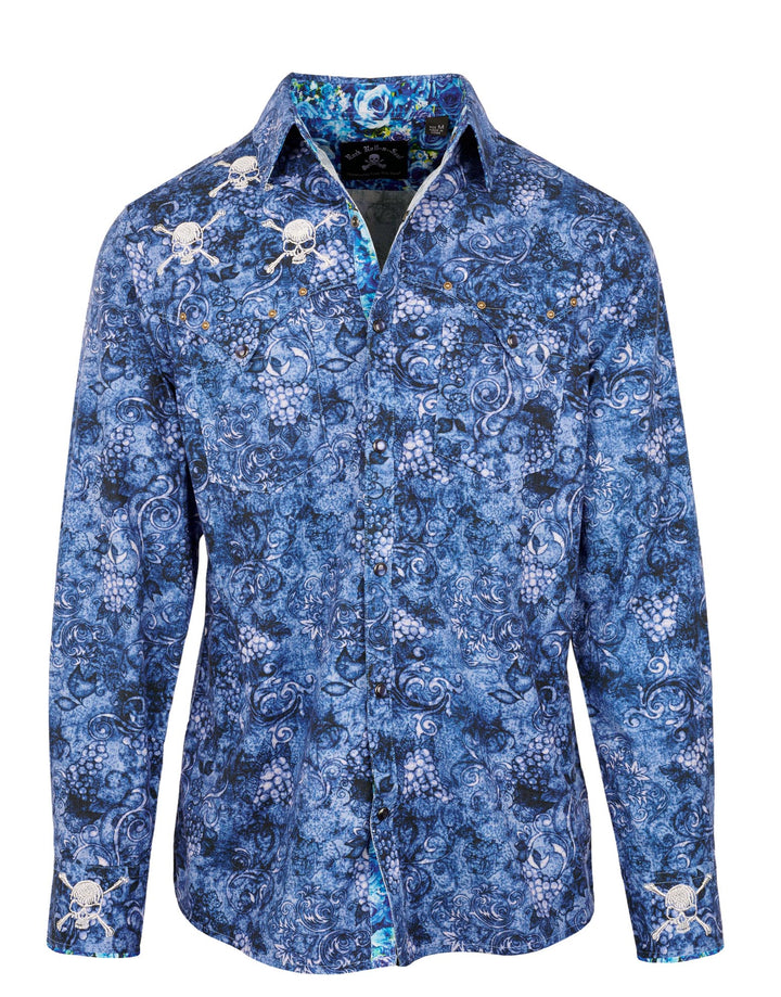 Men's Button up Plaid Shirt | Free Fallin by Rock Roll n Soul